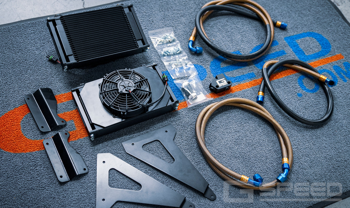 GSPEED DUAL OIL COOLER | CHEVROLET CORVETTE C7 2014-2019 — GSpeed