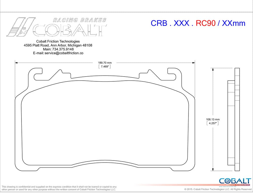 CRB.XRx.RC90 Ford Mustang GT500 (Front) — GSpeed